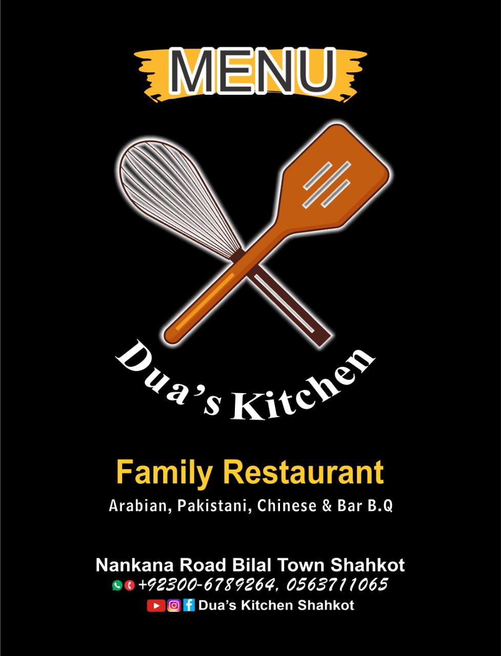 Dua Kitchen – Shah Kot