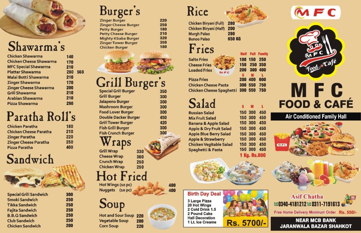 Madina Food & Cafe – Shah Kot